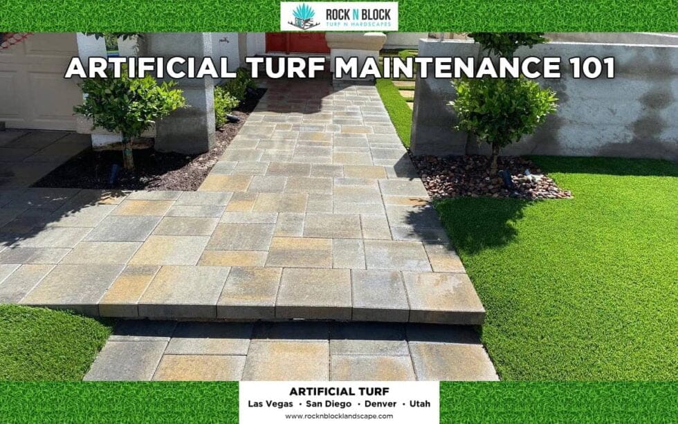 Artificial Grass Maintenance | Rock N Block Turf N Hardscapes