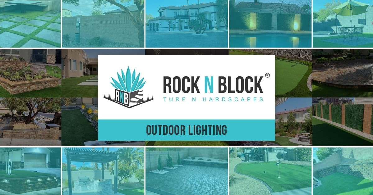 Outdoor Lighting Gallery By Rock N Block Turf N Hardscapes