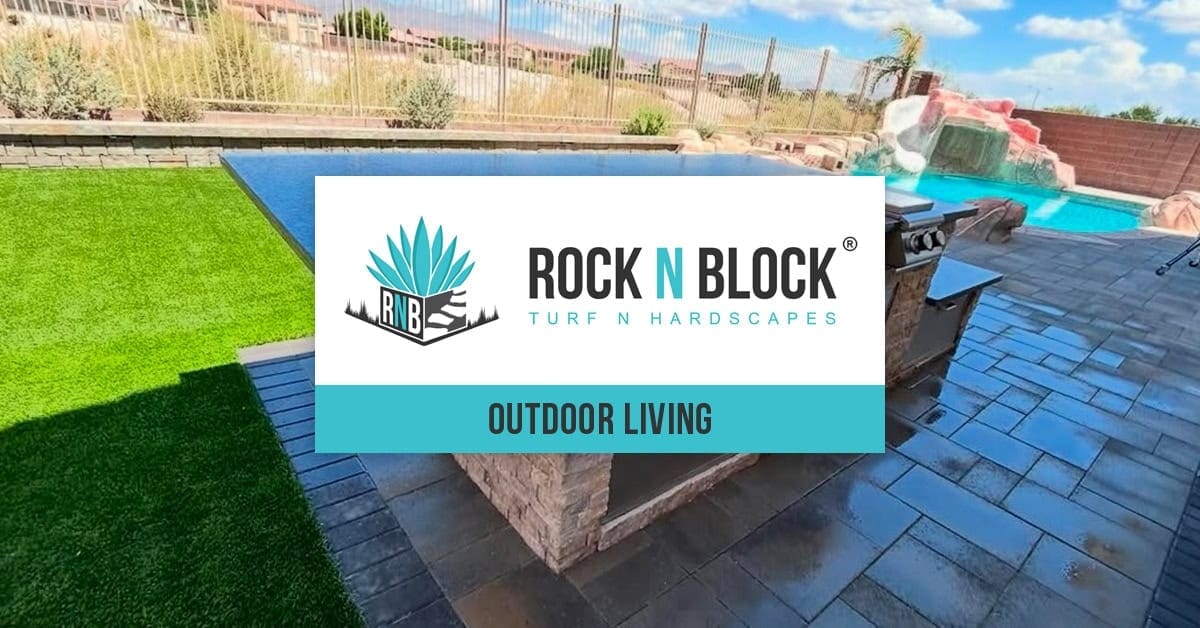Outdoor Living With Rock N Block Turf N Hardscape